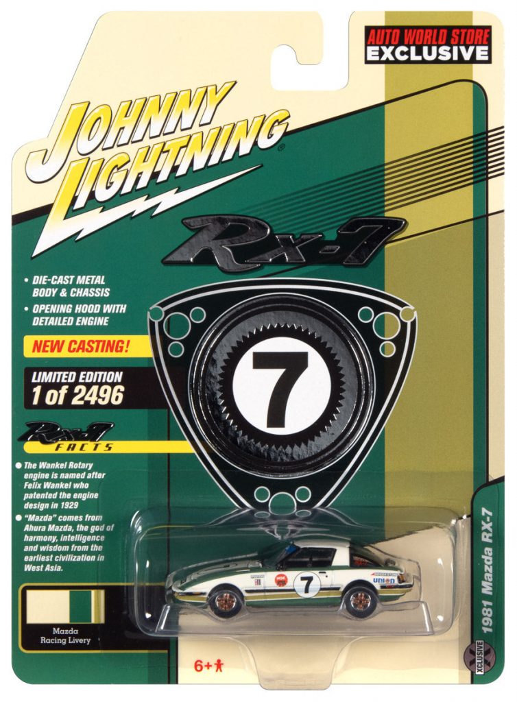 Autoworld SCM099 Johnny Lightning 1/64 1981 Mazda RX-7 (Autoworld ...
