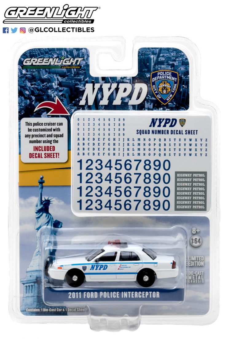 Greenlight 42771 1:64 Hot Pursuit – 2011 Ford Crown Victoria Police New ...