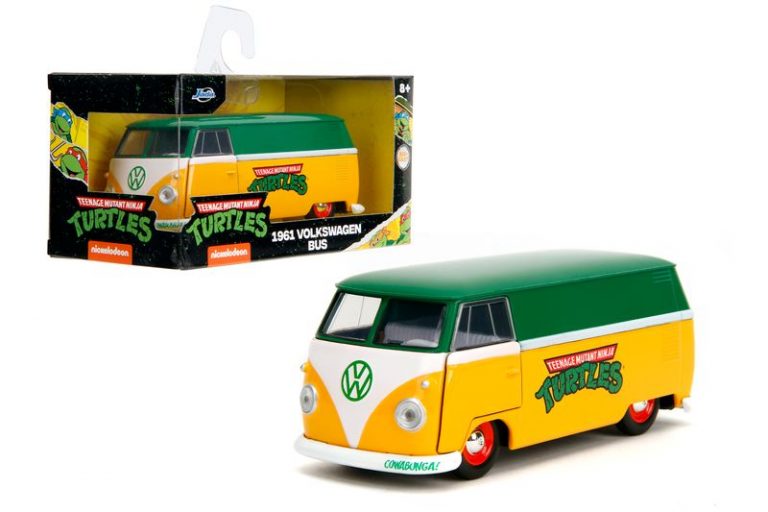 Jada 35666 1/32 Teenage Mutant Ninja Turtles – 1962 VW Bus – Code Nine ...