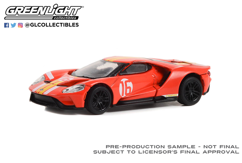 Greenlight 30395 1:64 2022 Ford GT – Alan Mann #16 Heritage Edition ...