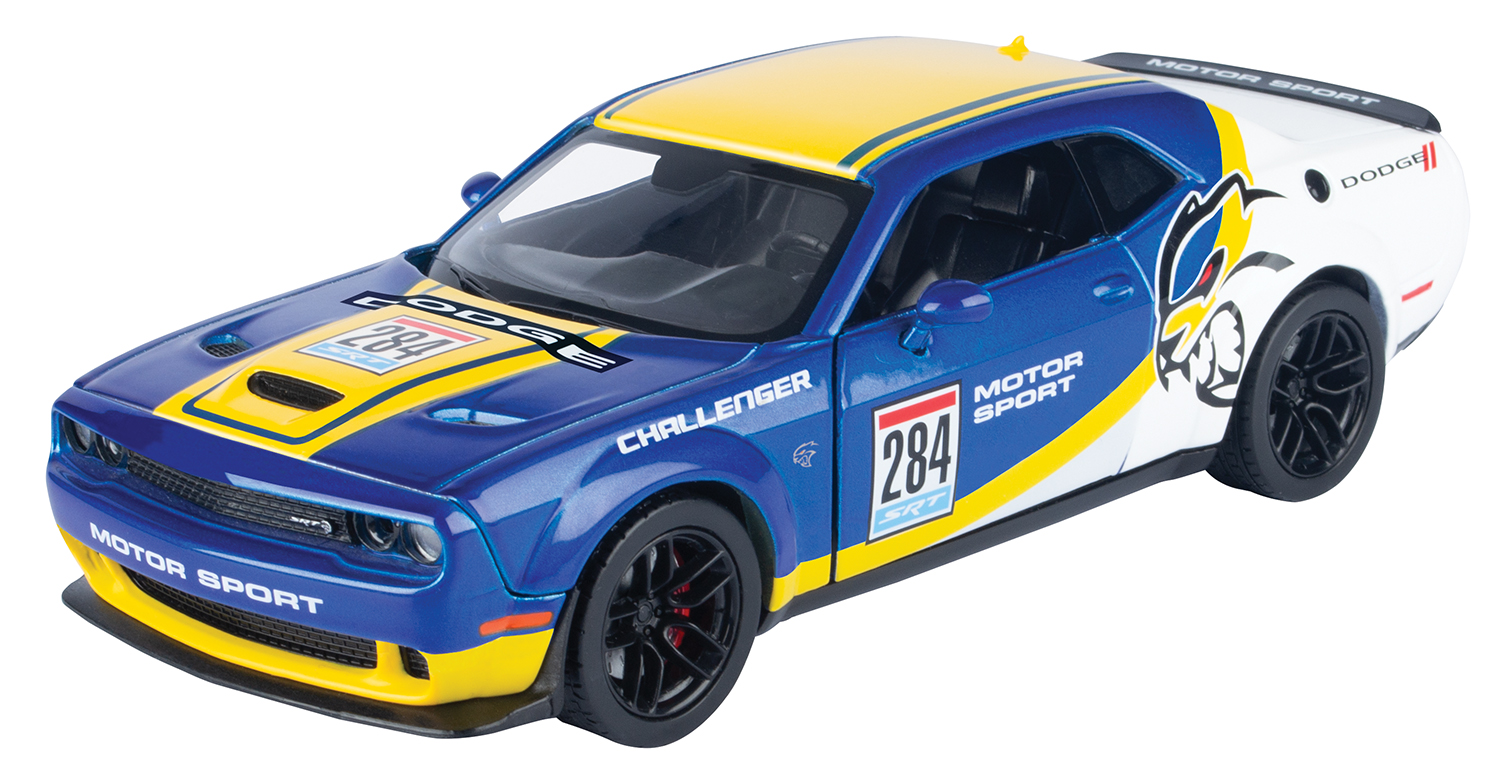 Motormax 73792 1:24 GT Racing – 2018 Dodge Challenger SRT Hellcat ...
