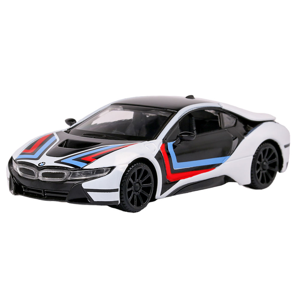Motormax 79413 1:43 GT Racing – 2018 BMW i8 Coupe – Code Nine UK Ltd